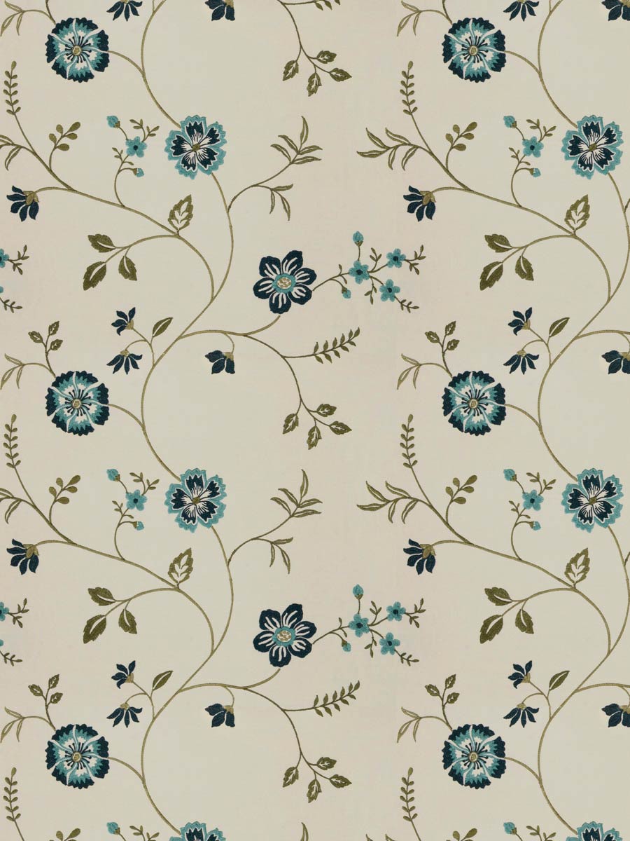 04255 Navy Ivory | Fabric | Trend