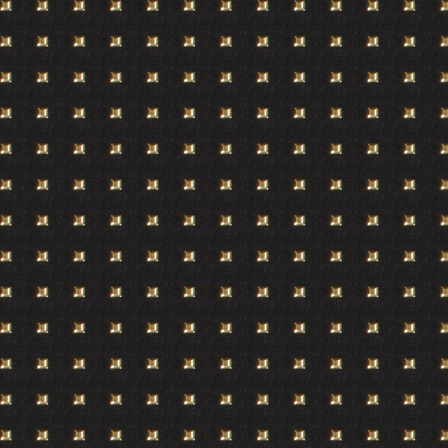Studded Squares Gold | Fabric | Fabricut